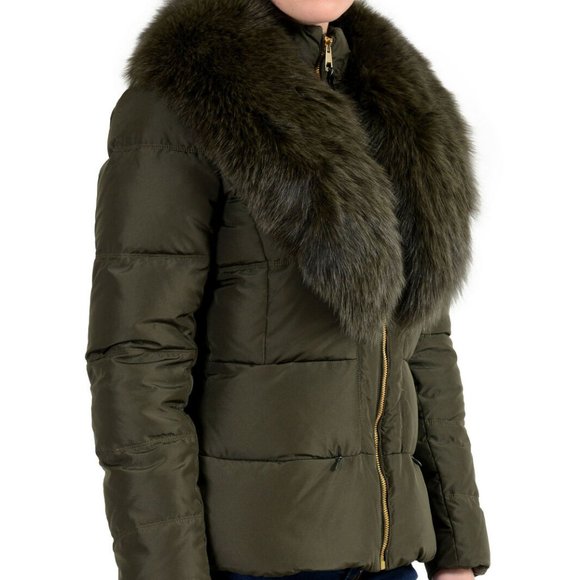 Versace Collection | Jackets & Coats | Versace Collection Down Fox Fur ...